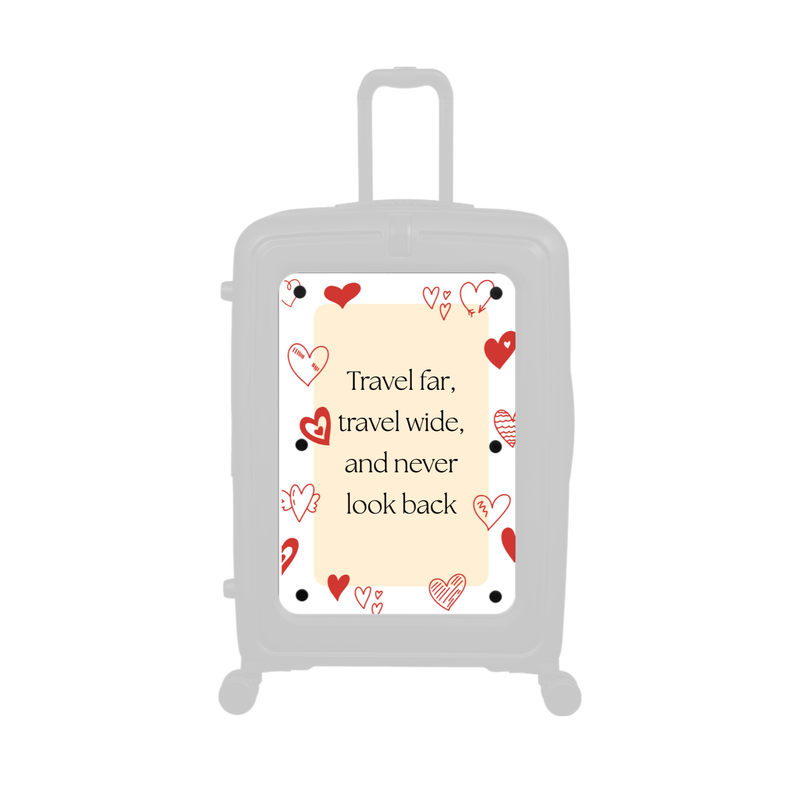 Modify - Personalised Panel (Hearts Border - Quote)