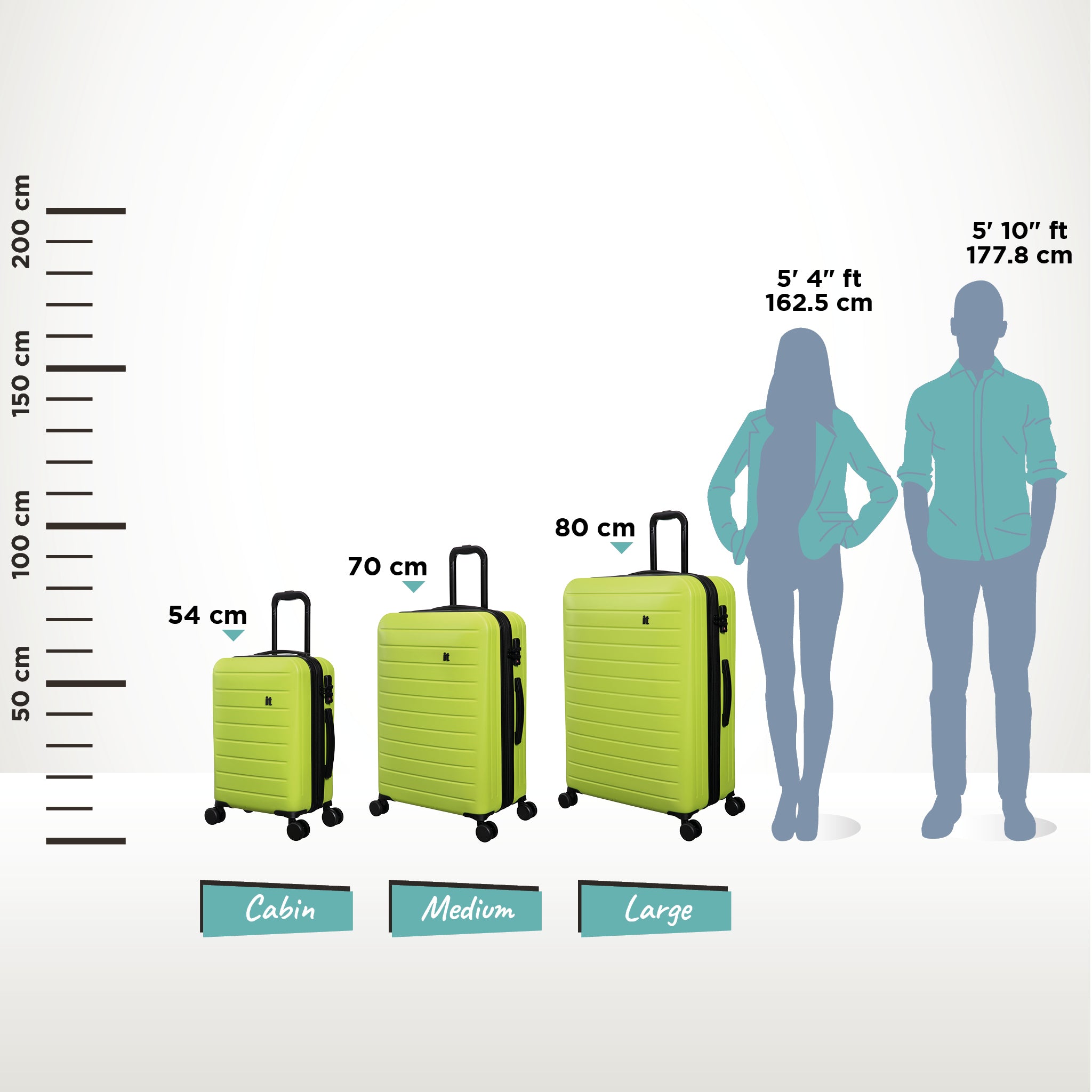 it Luggage | Legion - Cabin in Lime Punch